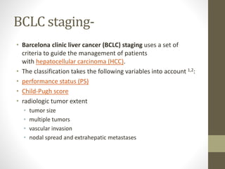 Interventions in liver tumors | PPTX | Cancer | Diseases and Conditions