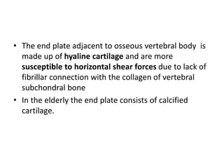 INTERVERTEBRAL DISC AND PROLAPSE OF INTERVERTREBRAL DISC.pptx