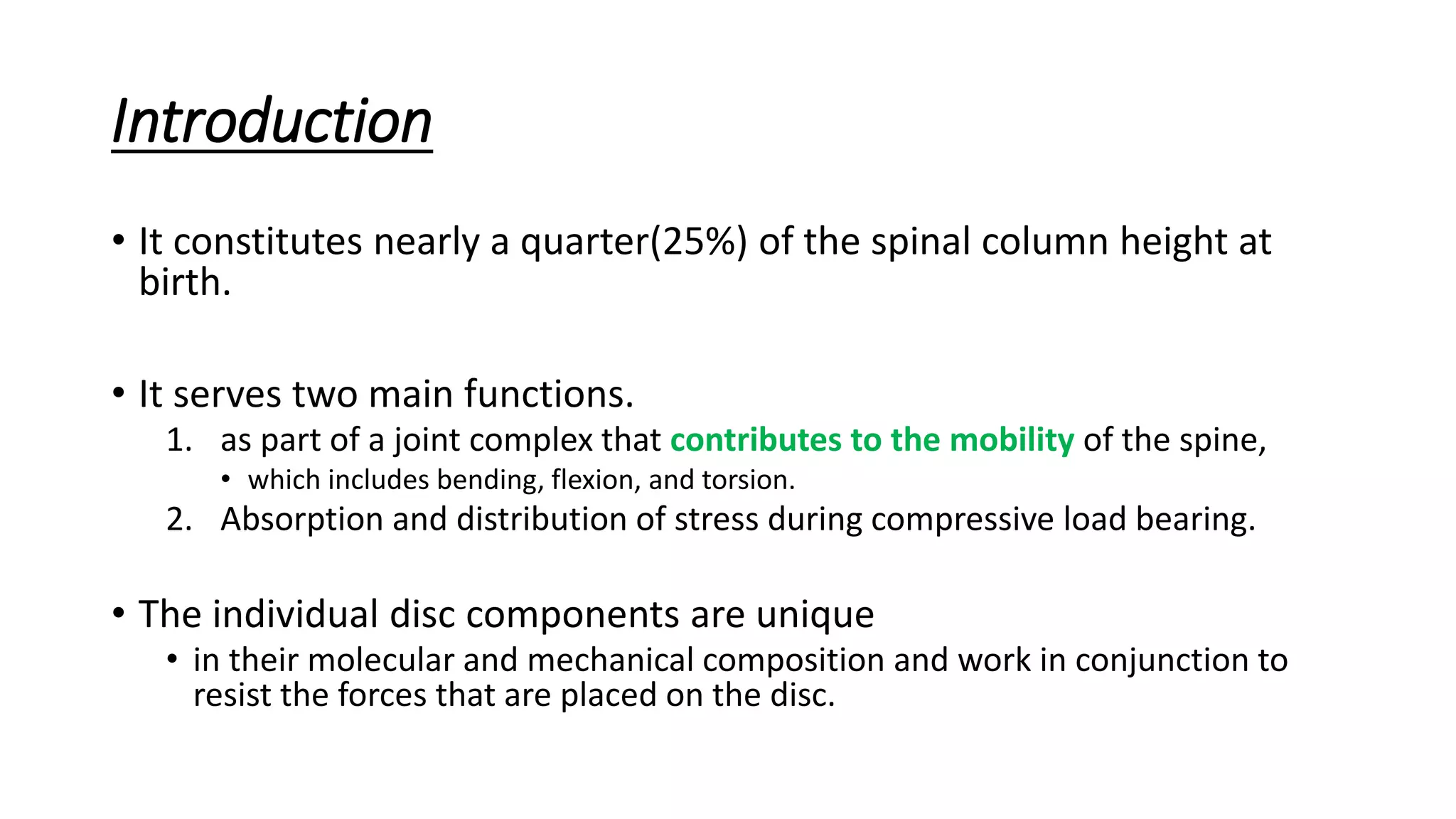 Intervertebral disc anatomy - Dr Sameep Koshti (Consultant Neurosurgeon ...