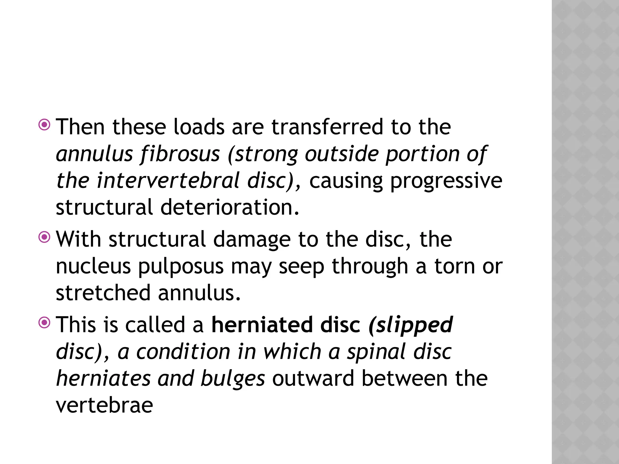 INTERVERTEBRAL DISC DISEASE, a complete slide | PPTX
