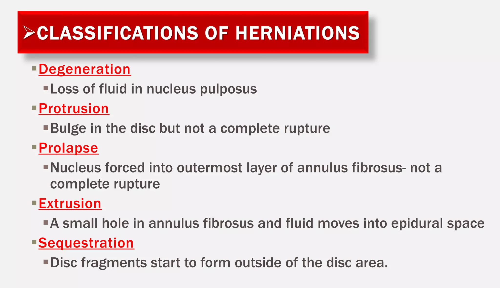 Intervertebral disc prolapse(ivdp) | PPTX