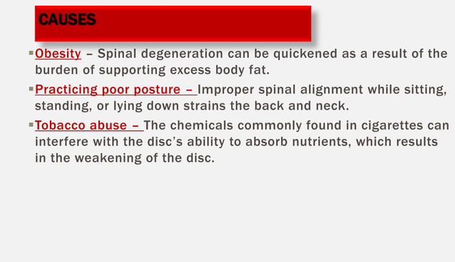 Intervertebral disc prolapse(ivdp) | PPTX | Bone and Joint Conditions ...