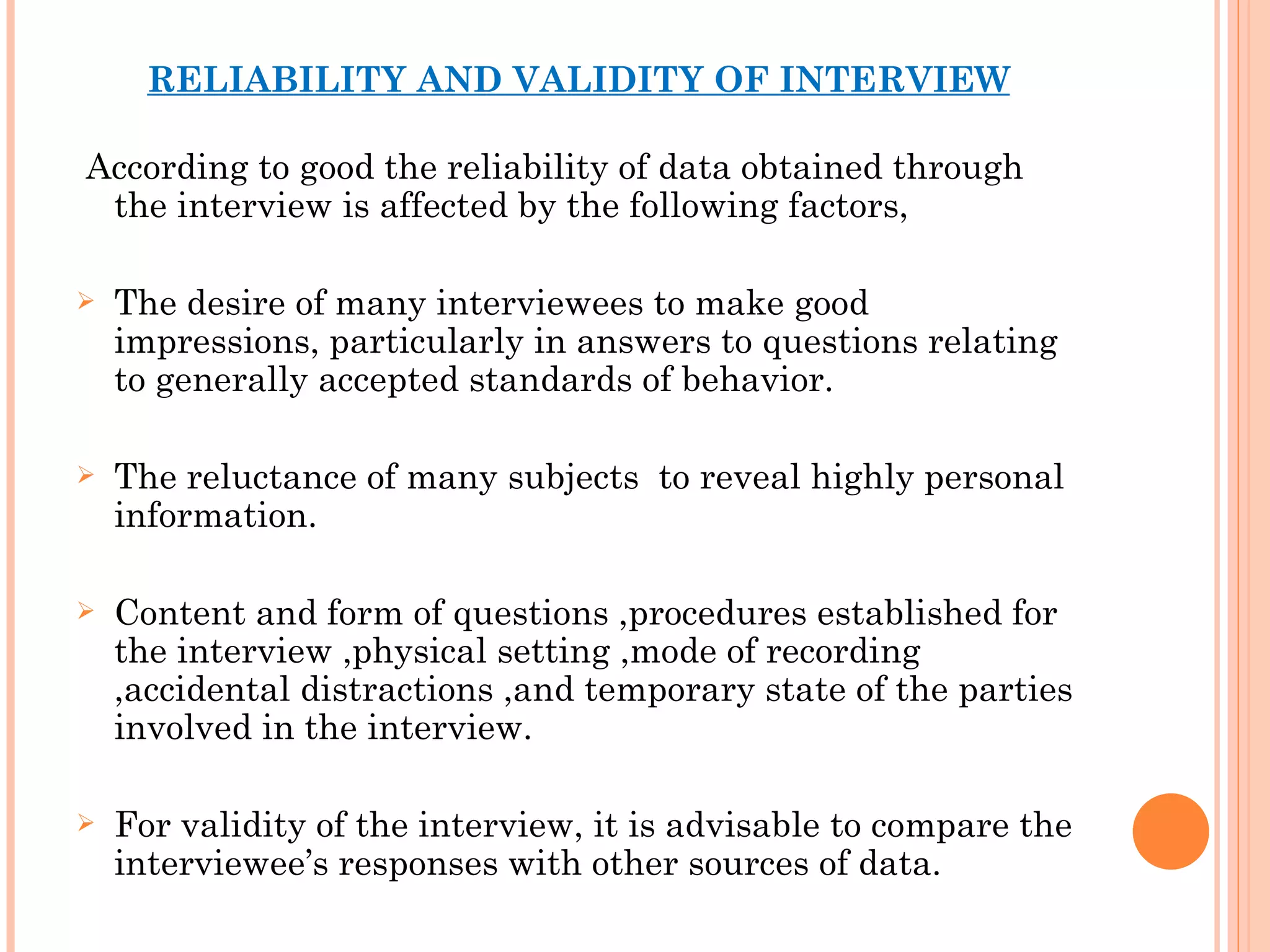 Interview | PPT