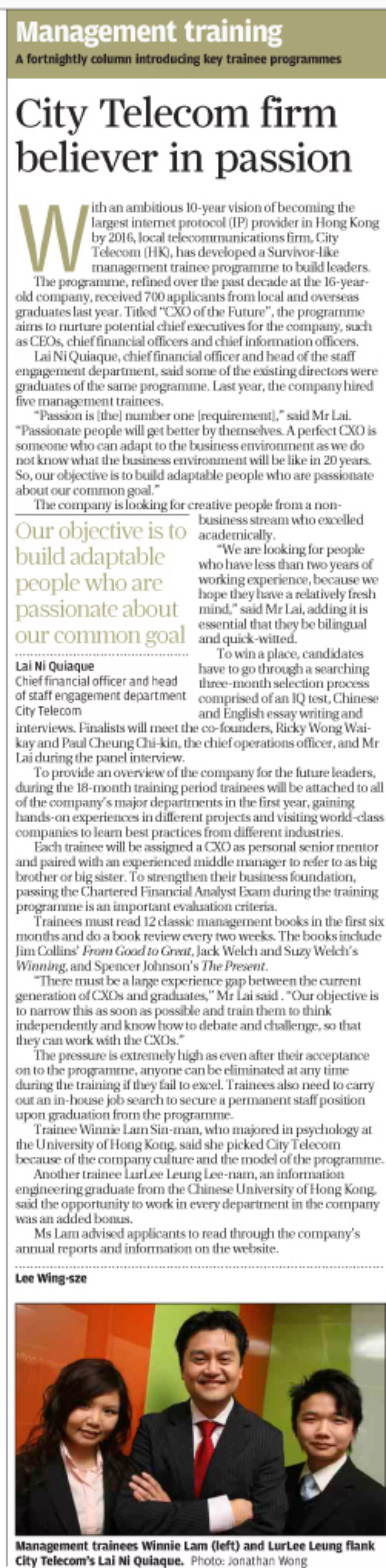 Newspaper interview | PDF