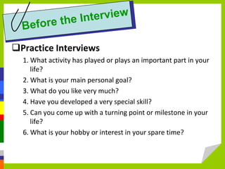 Interview | PPT