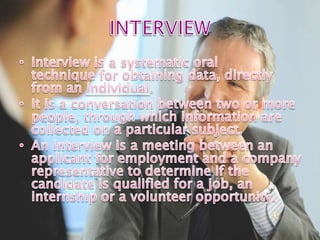 Interview | PPTX