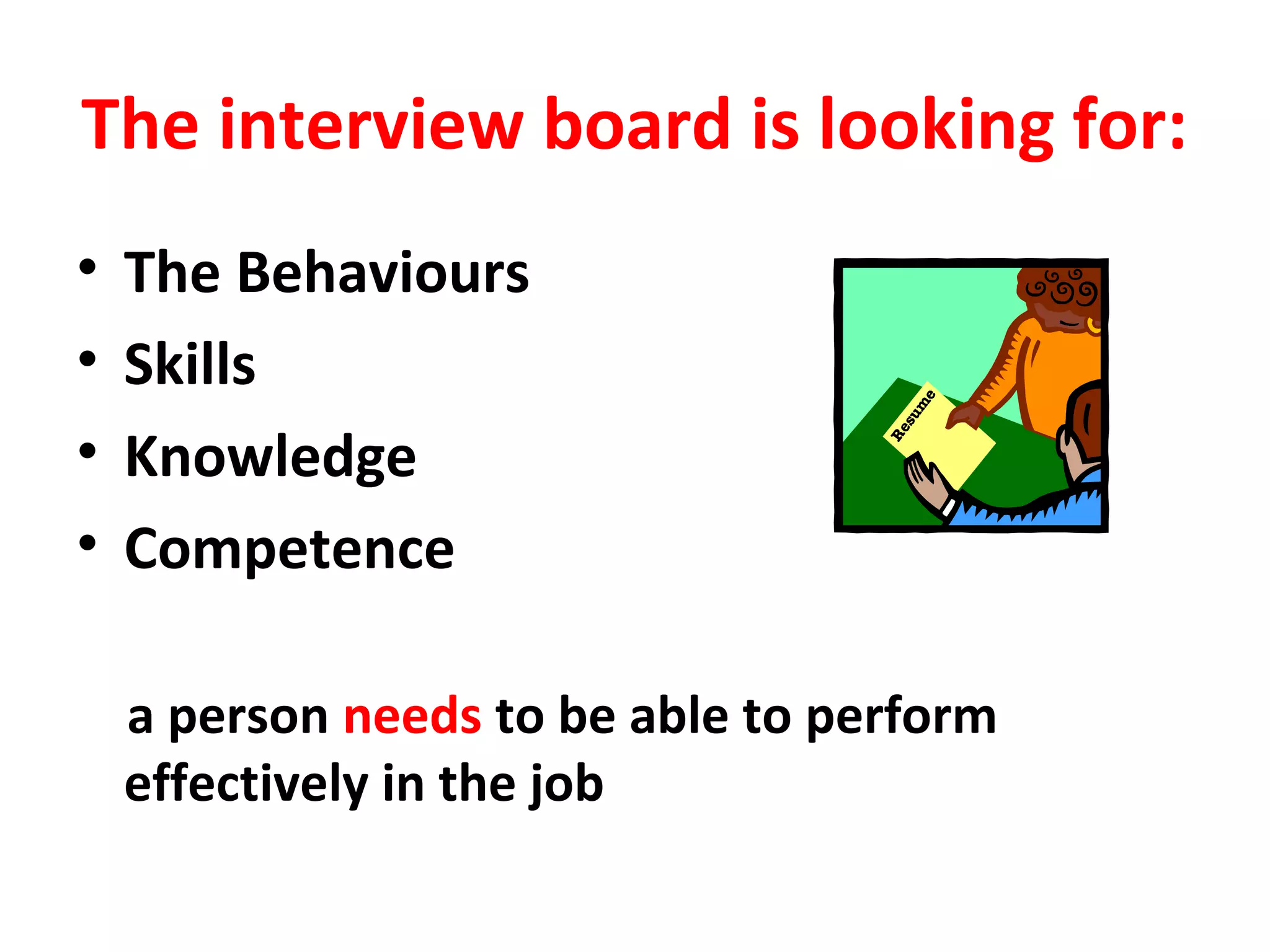 Clerical Officer Competency Interview | PPT