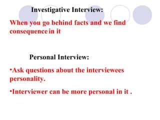 Interview | PPT