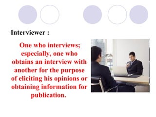 Interview | PPT