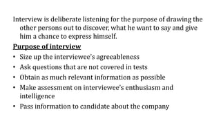 Interview | PPTX | Resume Writing and Advice | Job Search