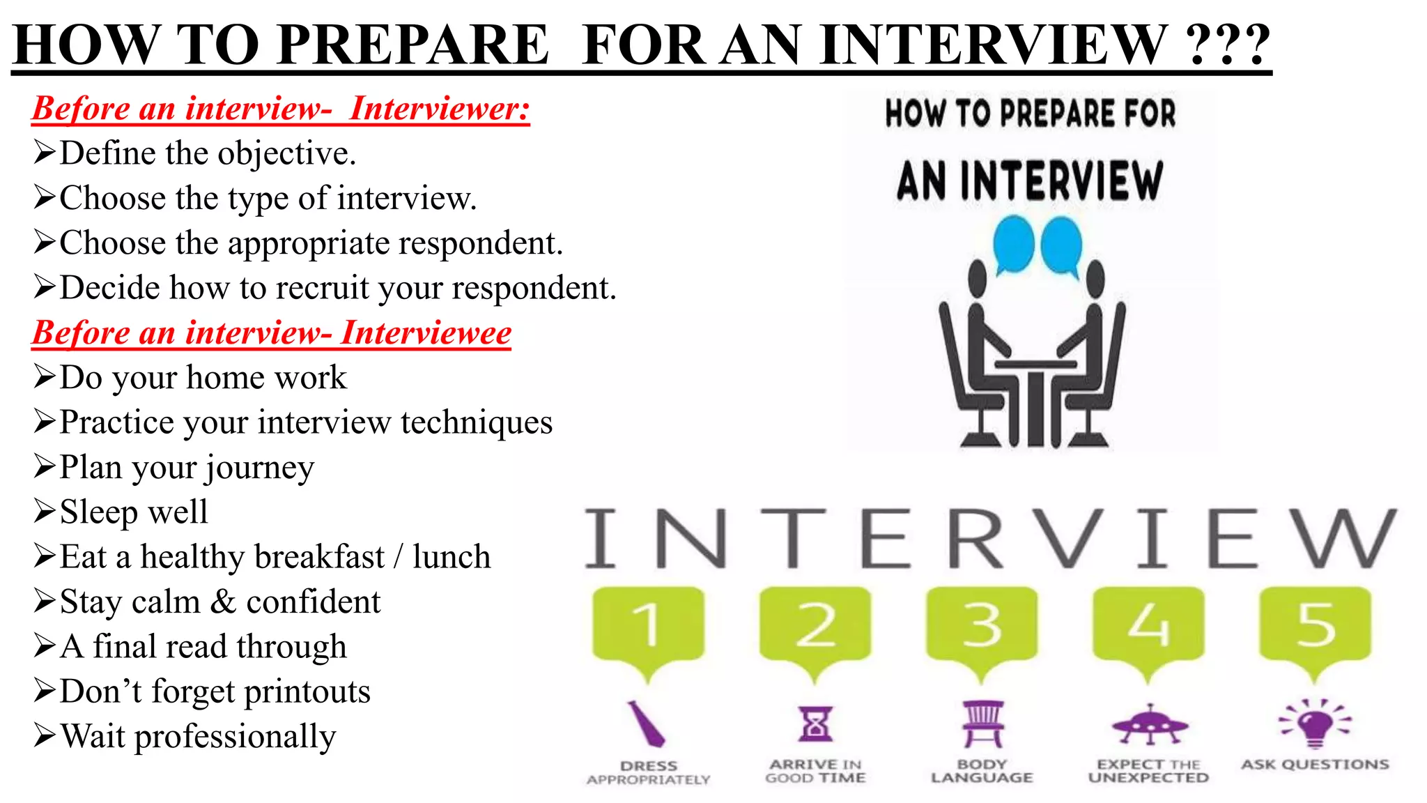 Interview | PPTX | Resume Writing and Advice | Job Search