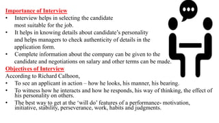 Interview | PPTX | Resume Writing and Advice | Job Search