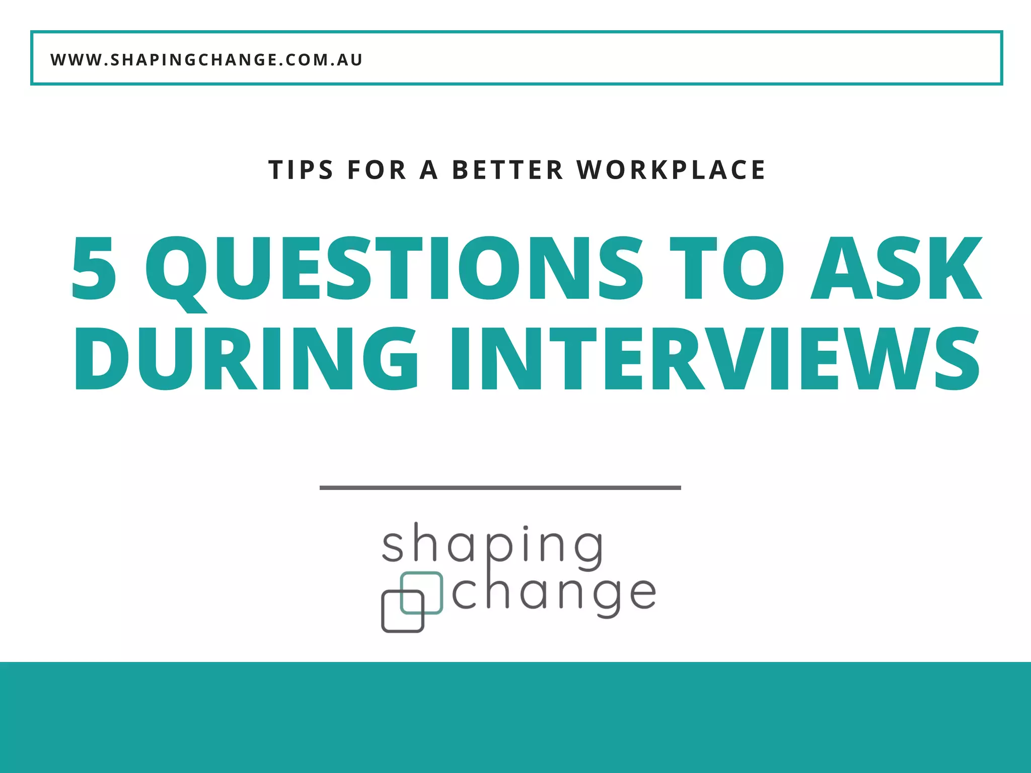 5 insightful questions to ask during interviews | PPT