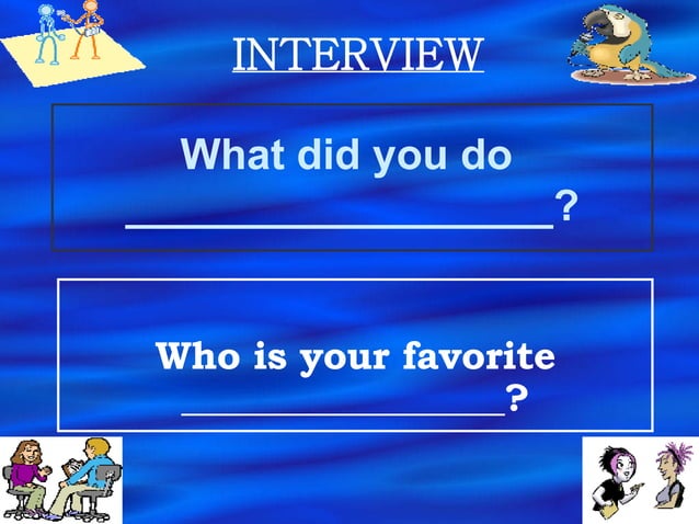 Interview A Classmate | PPT