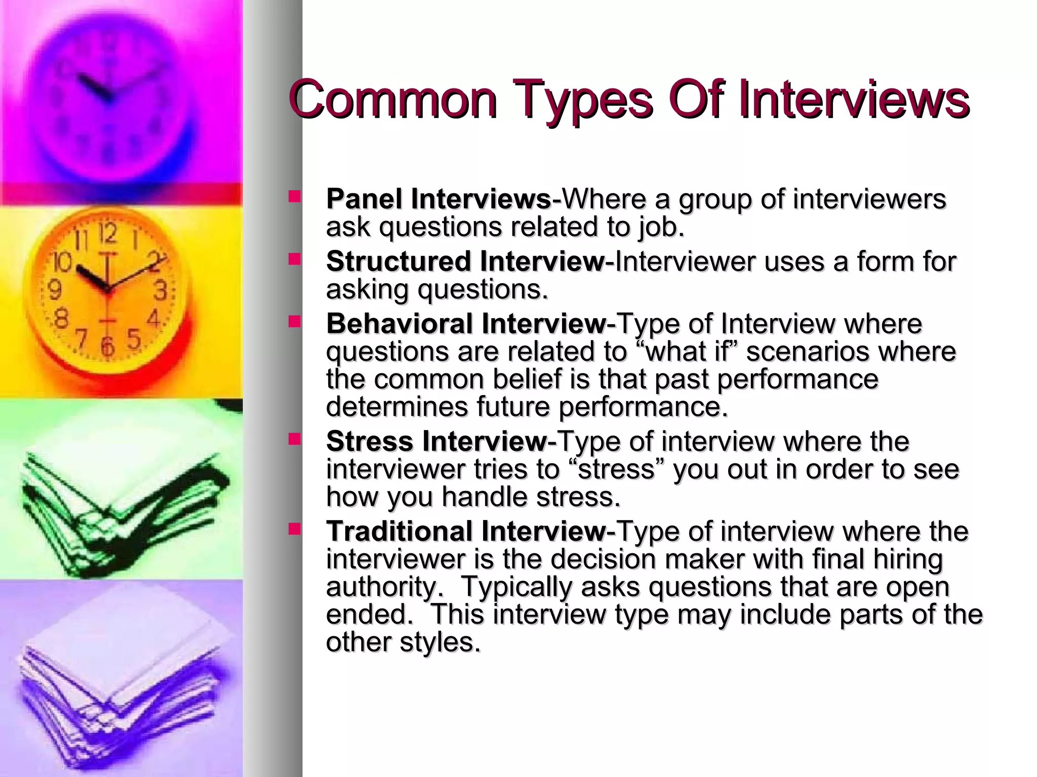 Interview Basics | PPT
