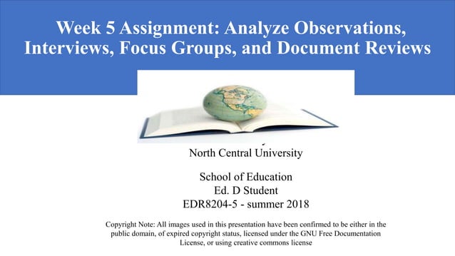 EDR 8204 Week 5 Assignment | PPT