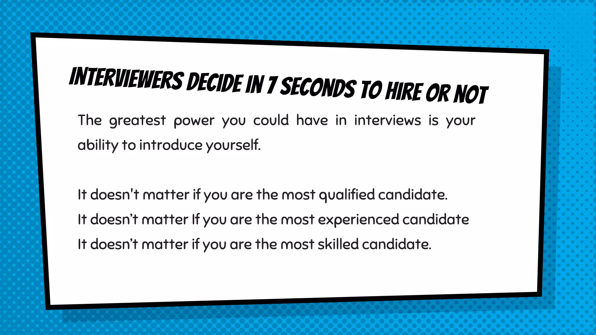How to Introduce Yourself in Interviews | PDF