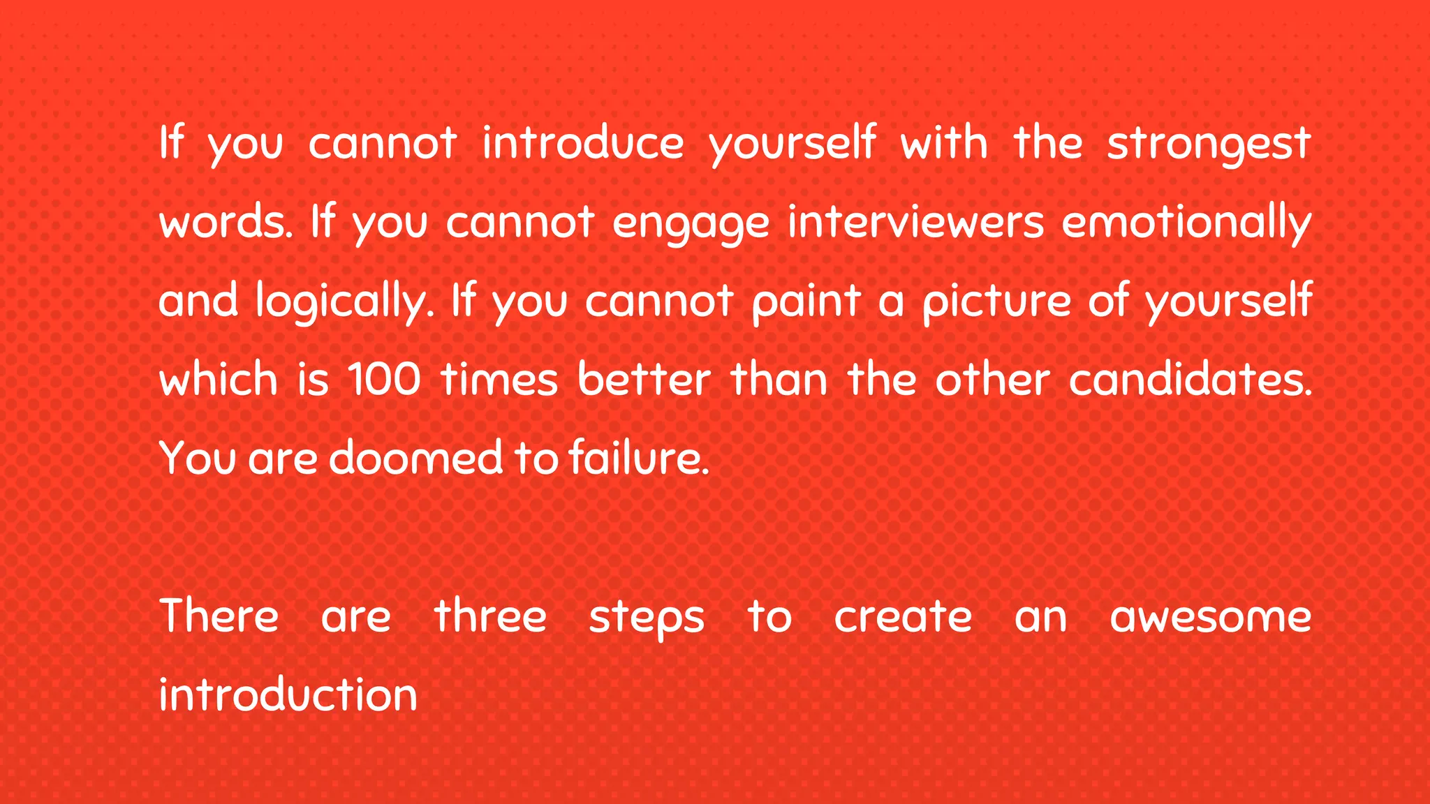 How to Introduce Yourself in Interviews | PDF