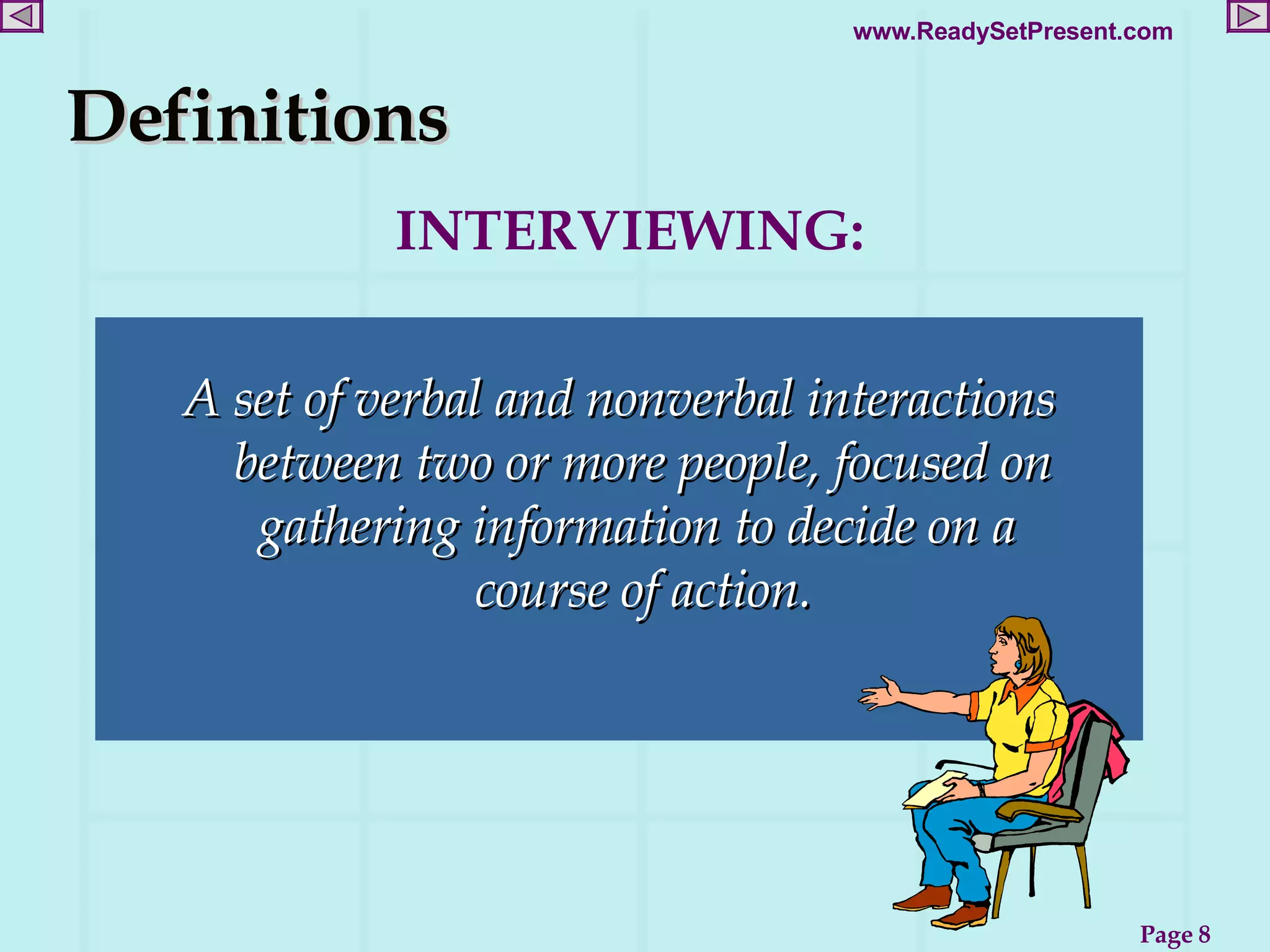 INTERVIEWING POWERPOINT | PPT