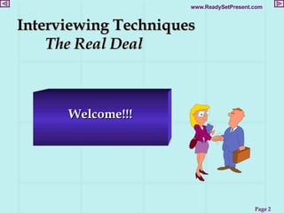 INTERVIEWING POWERPOINT | PPT