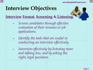 INTERVIEWING POWERPOINT | PPT