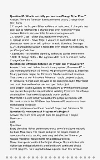 Interview questions-for-planning-engineers | PDF