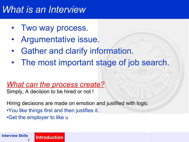 Interview Skills Course | PPT | Resume Writing and Advice | Job Search