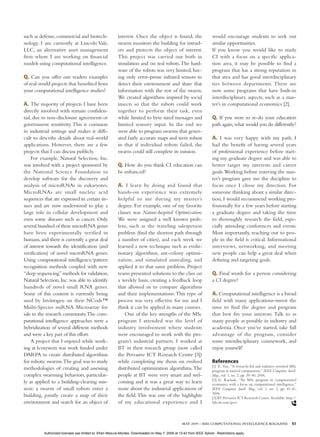 Interview student-ci-mca | PDF | Robotics | Technology & Computing