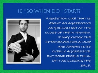 11 Rules For Interview Success | PPT