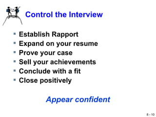 Interview Techniques (Professional Procedures) | PPT | Resume Writing ...