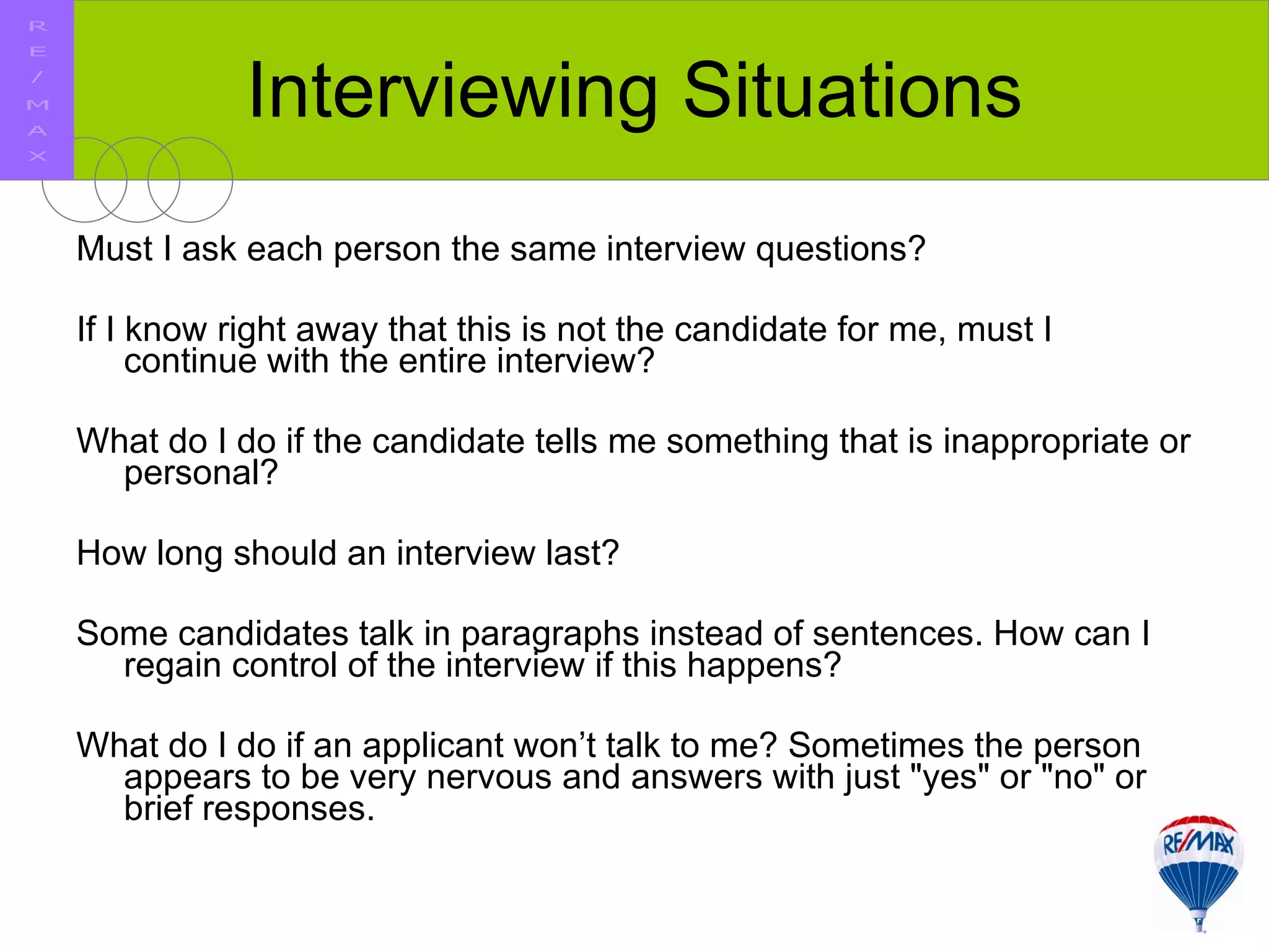 Interview Training for Hiring Managers | PPT