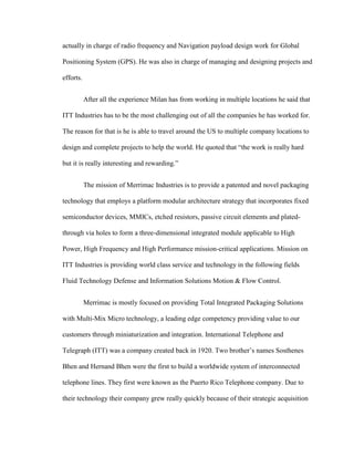 Interview Project | PDF