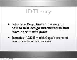 ID Presentation | PPT