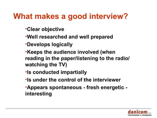 Interviewing Techniques | PPT