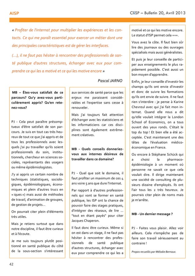 Interview aisp docteur pascal jarno | PDF