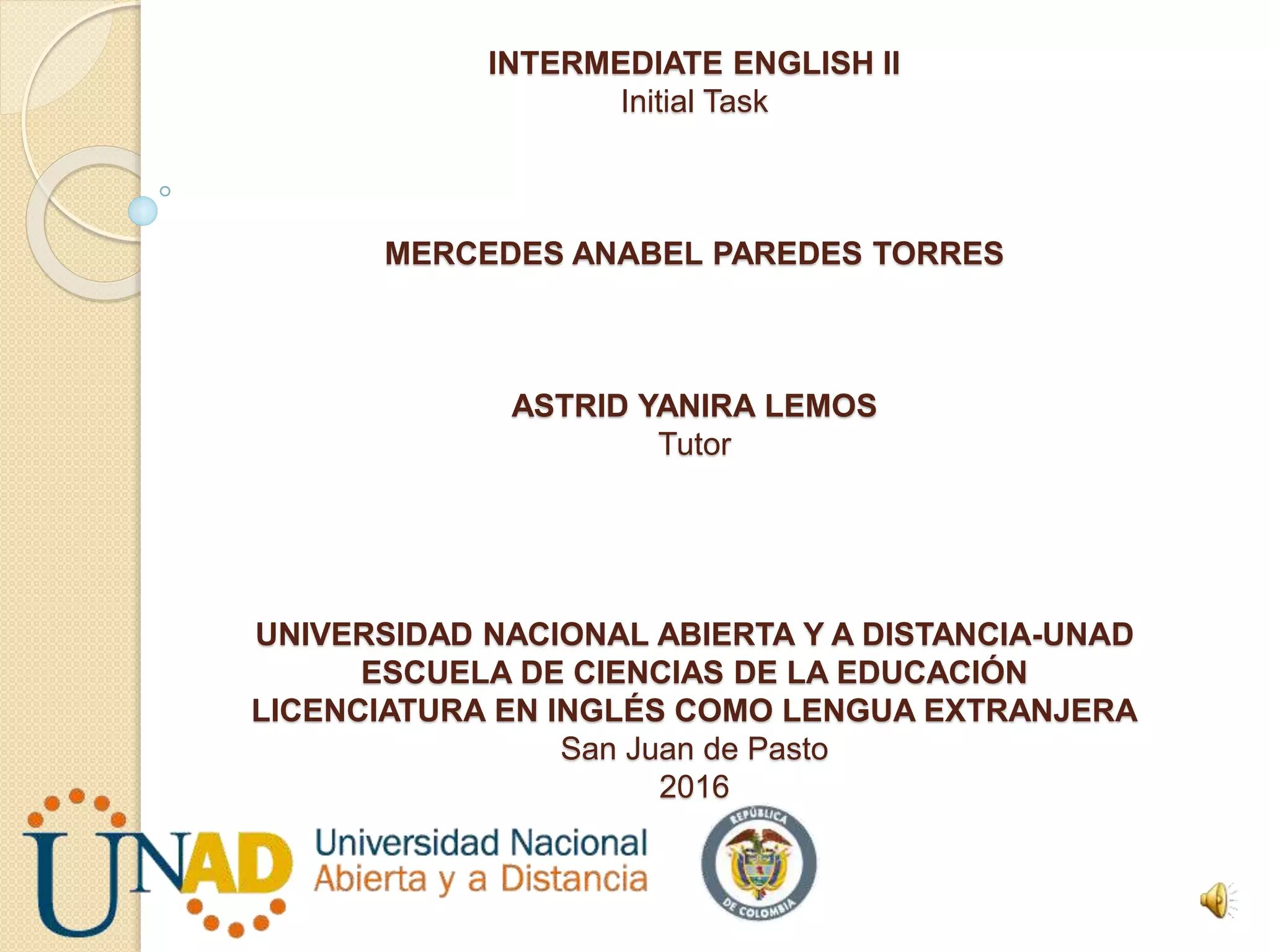 Interview Anabel Paredes Torres | PPTX