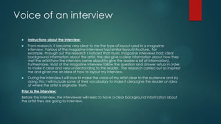 Interview analysis | PPTX