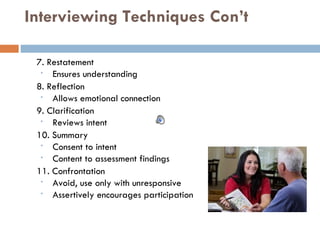 Interview and history taking | PPT