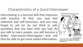 Interview and Interrogation Techniques Presentation | PPT