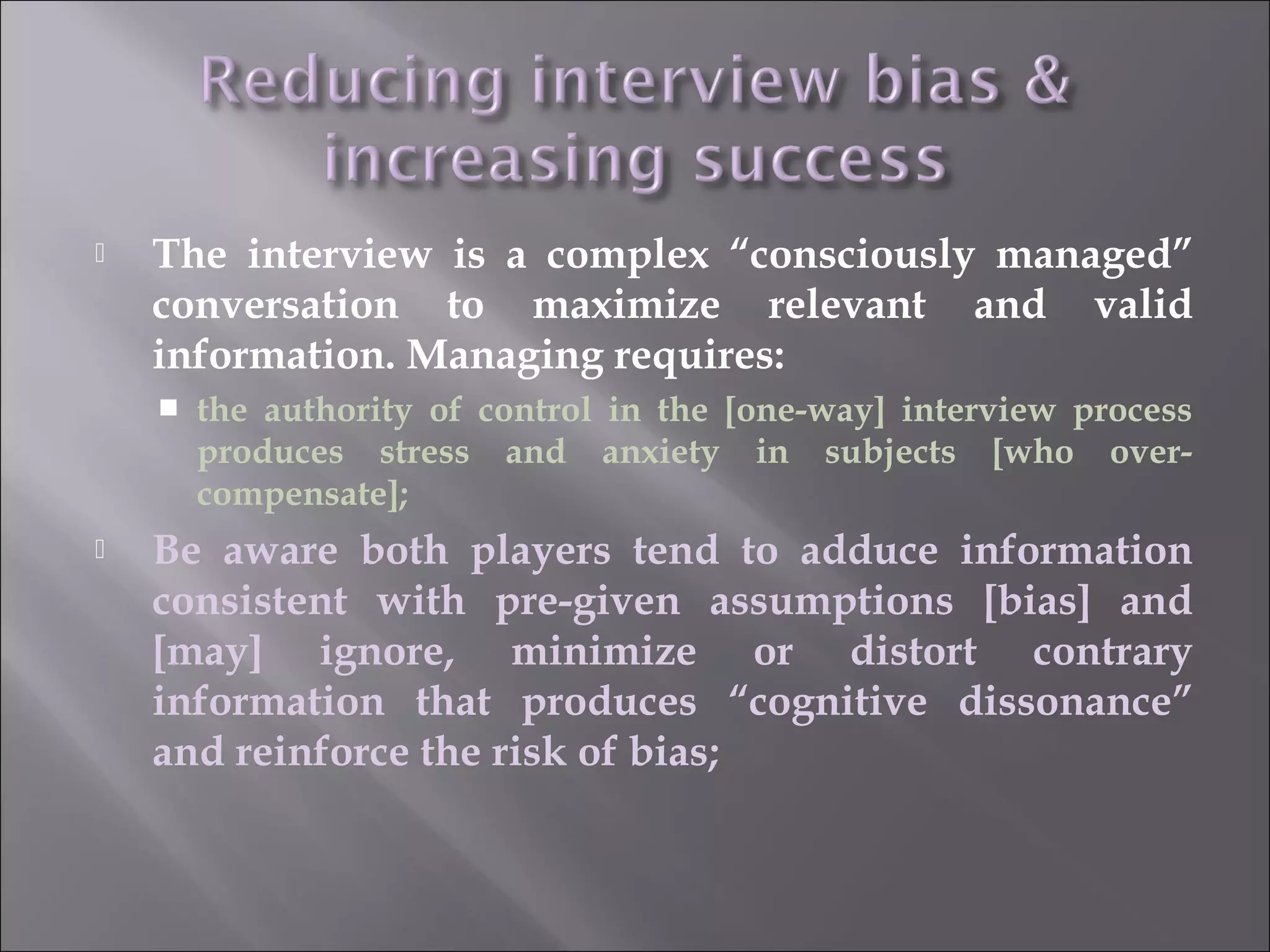 Interview and interrogation_powerpoint | PPT