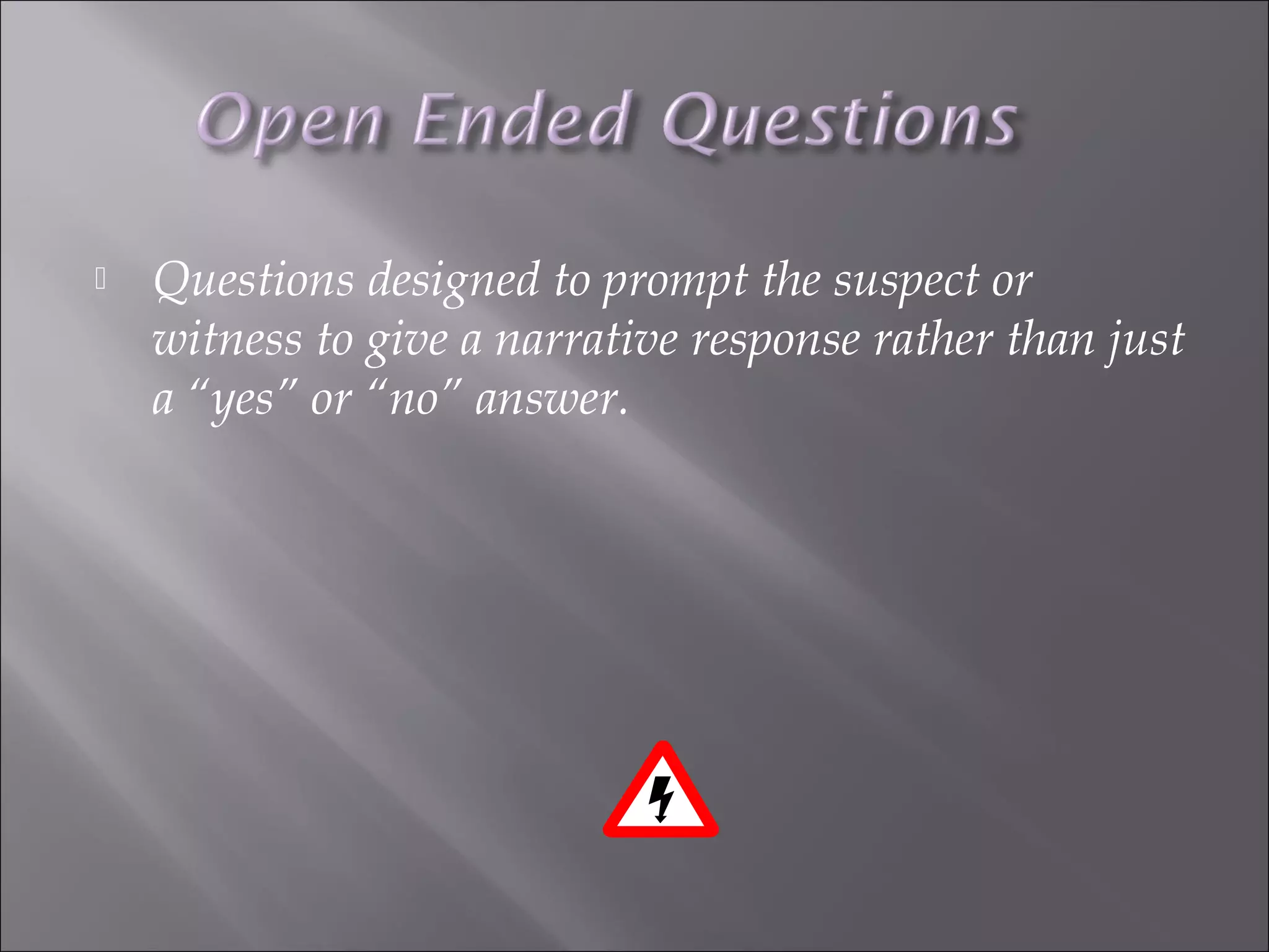 Interview and interrogation_powerpoint | PPT