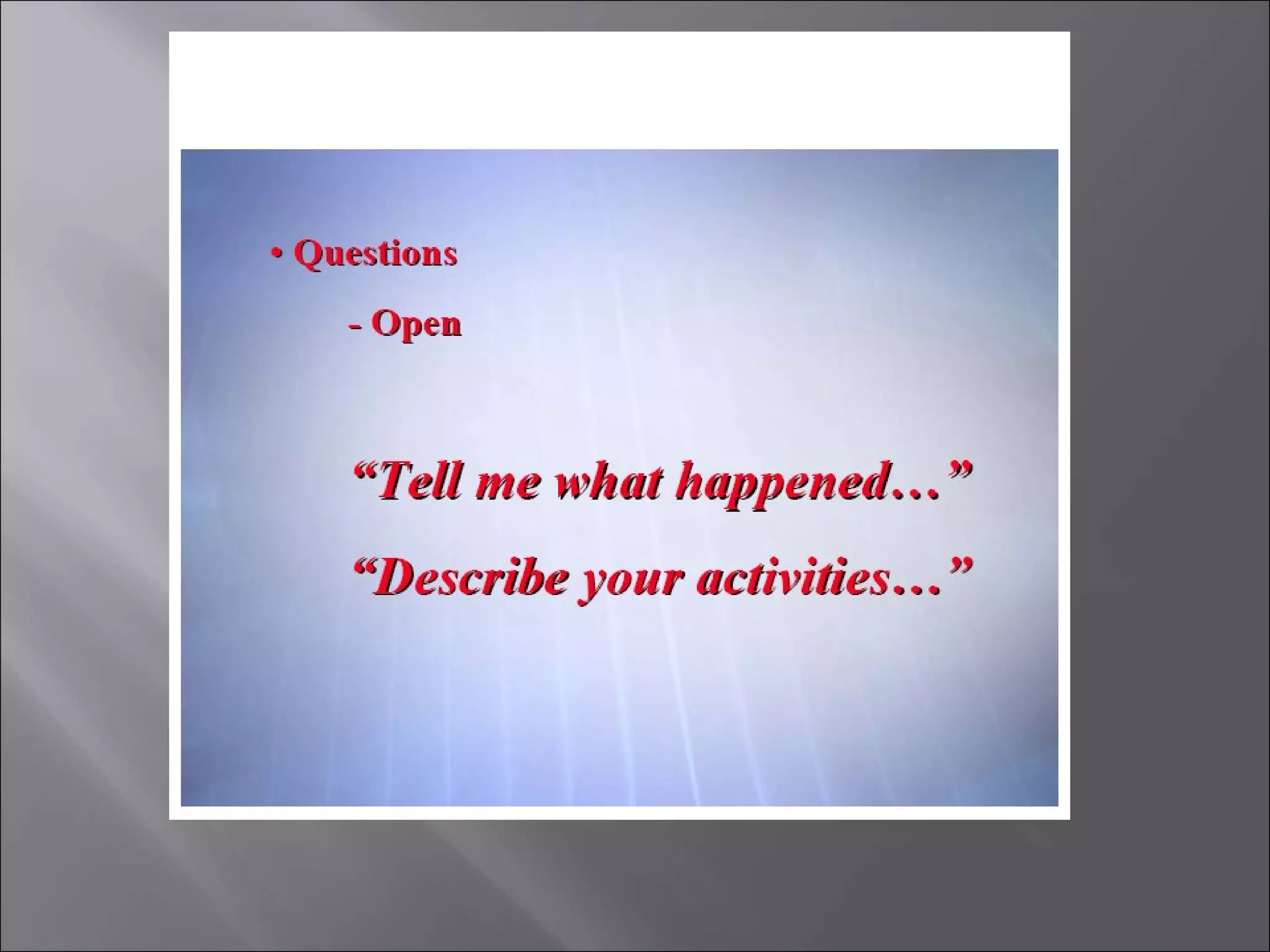 Interview and interrogation_powerpoint | PPT