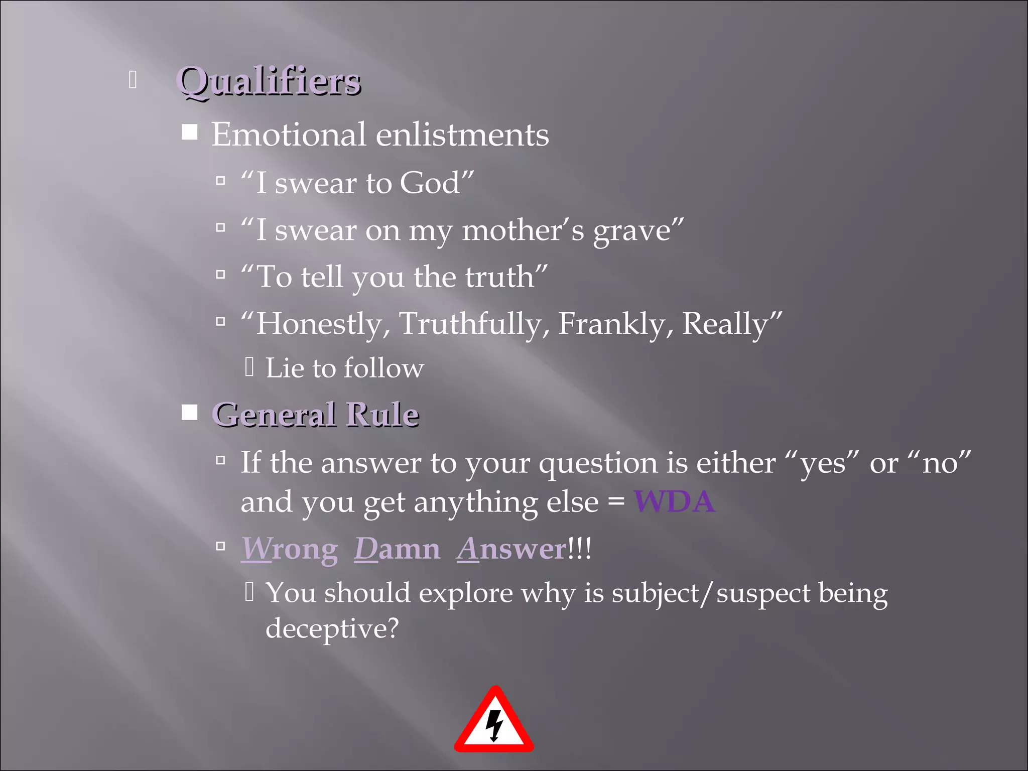 Interview and interrogation_powerpoint | PPT