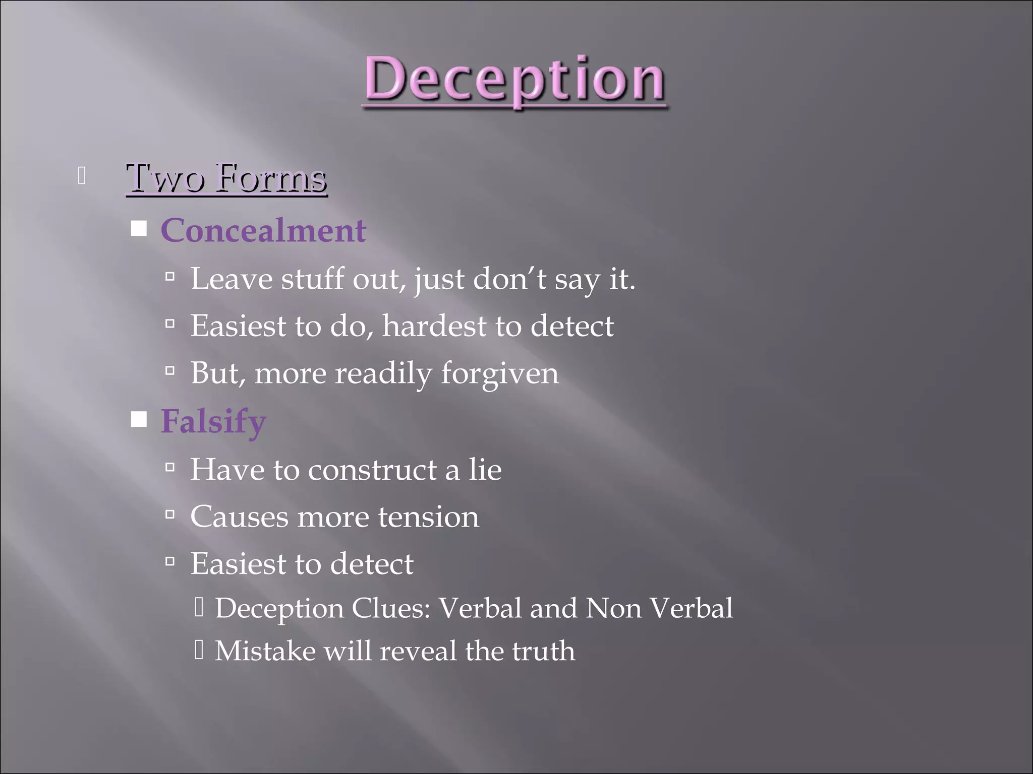 Interview and interrogation_powerpoint | PPT