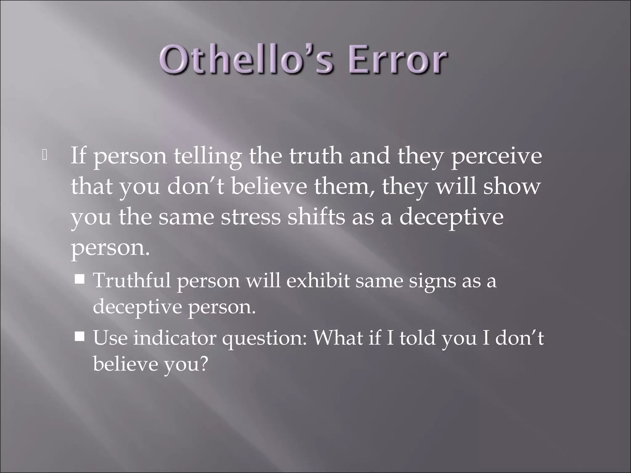 Interview and interrogation_powerpoint | PPT