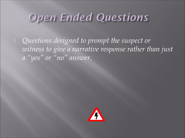 Interview and interrogation_powerpoint | PPT