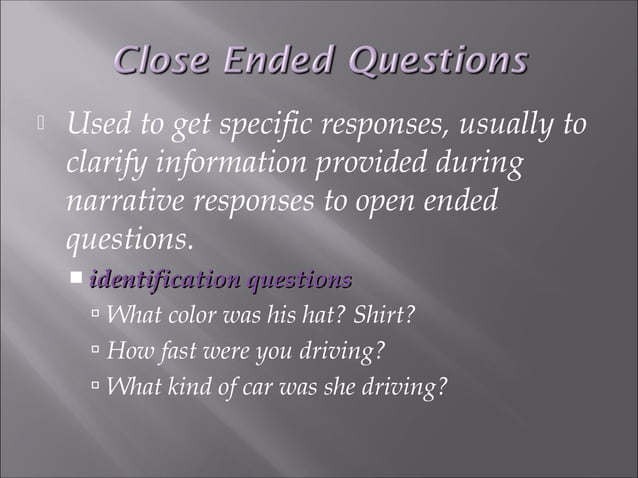 Interview and interrogation_powerpoint | PPT