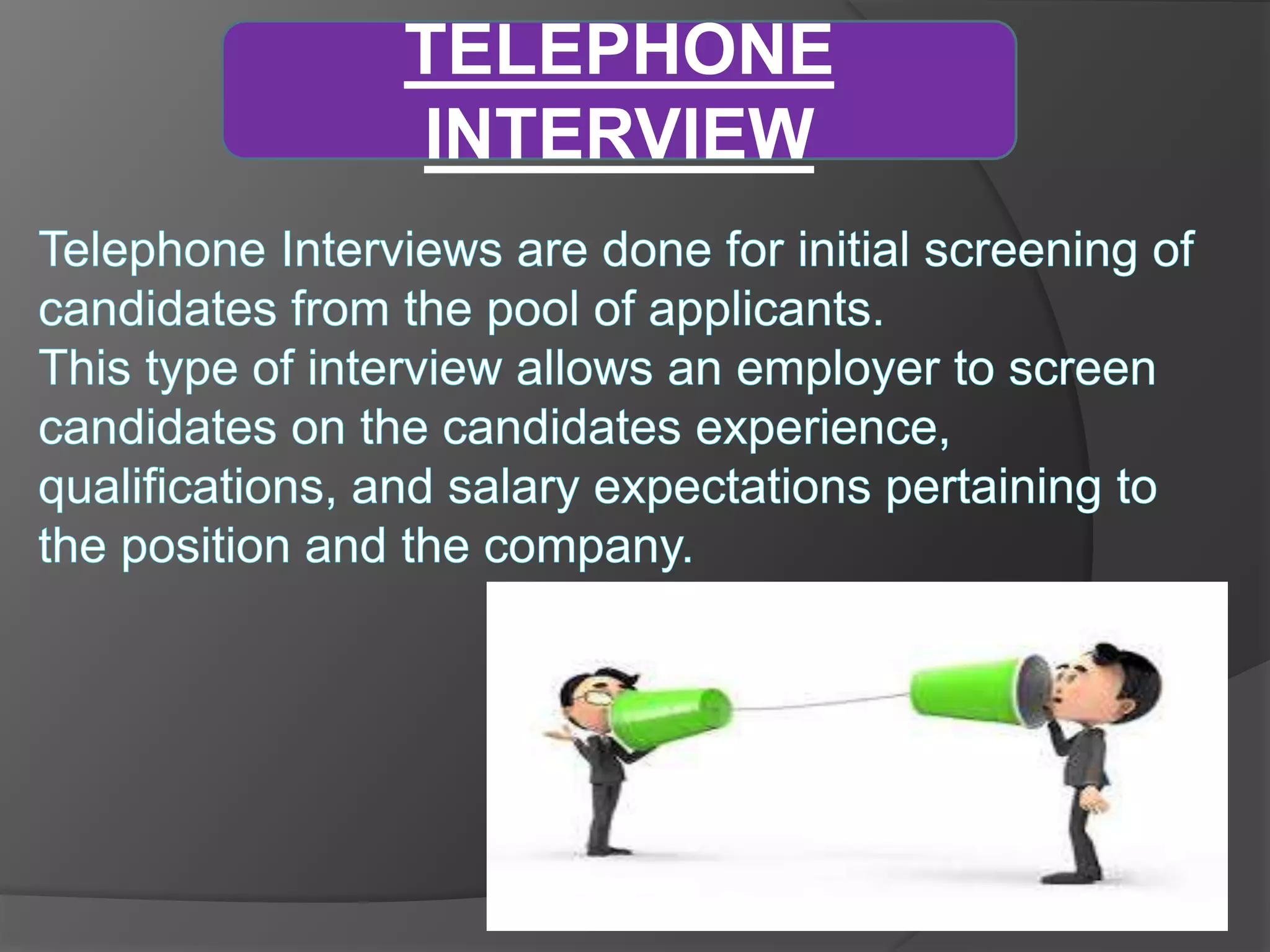 Interview and its types | PPT