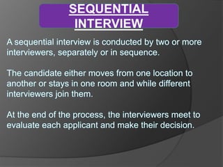 Interview and its types | PPT
