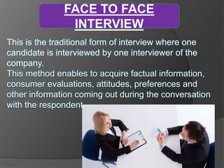 Interview and its types | PPT